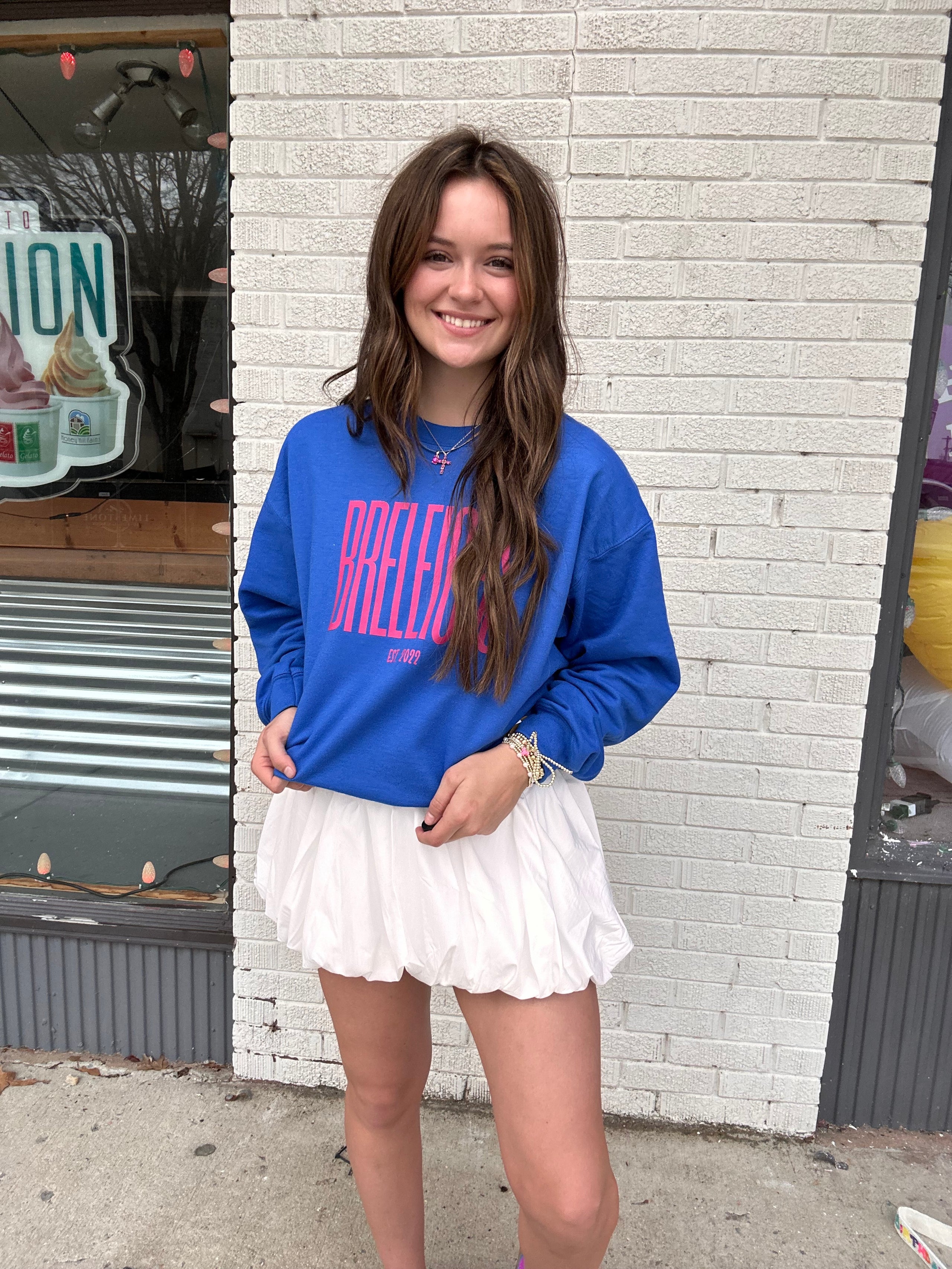 Bubble Hem Mini Skirt | Bre Leigh's